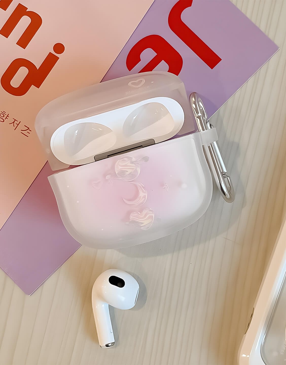 Cute Gradient Moon Star AirPods Case – URBANLUSA