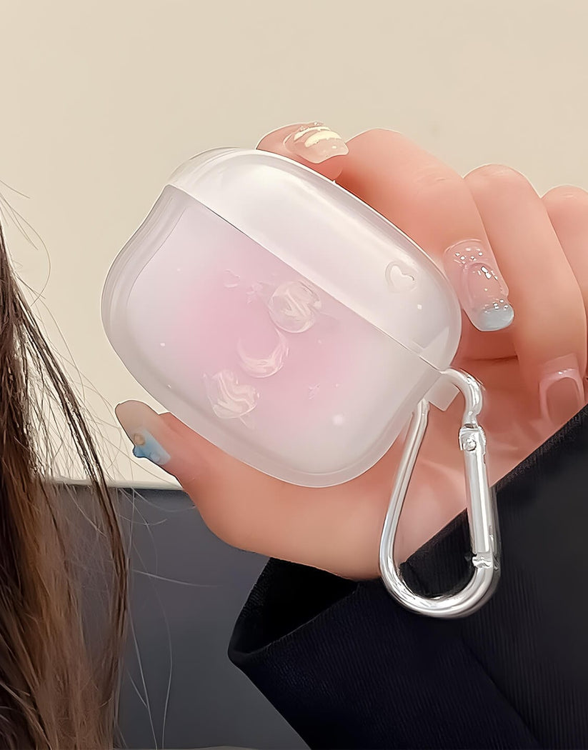 Cute Gradient Moon Star AirPods Case – URBANLUSA